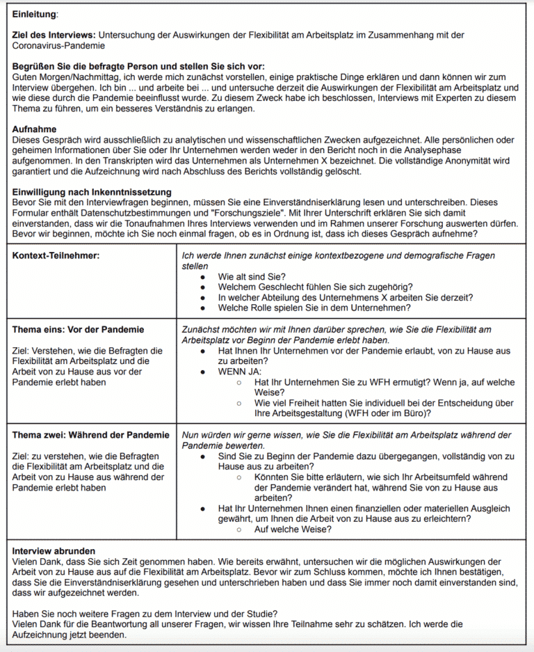 Leitfaden: Interview transkribieren, kodieren & mehr