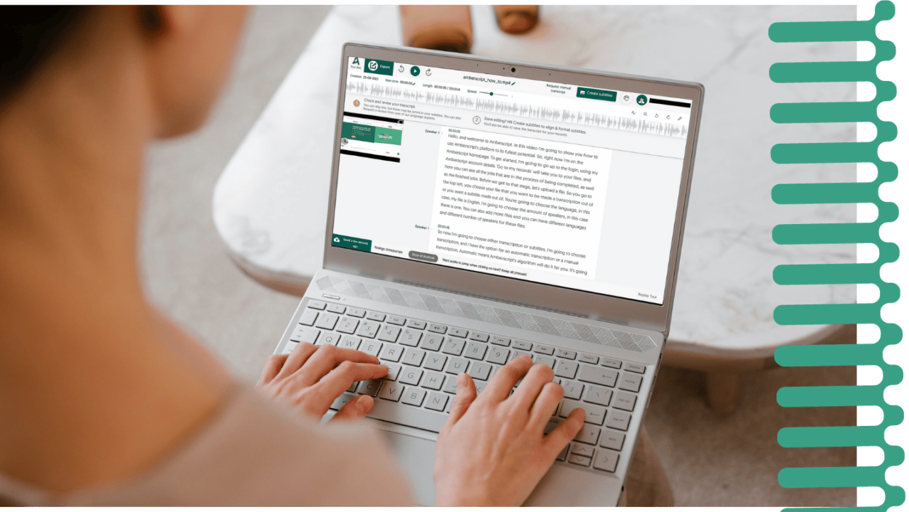 How to Convert Videos Into Word Documents | Amberscript