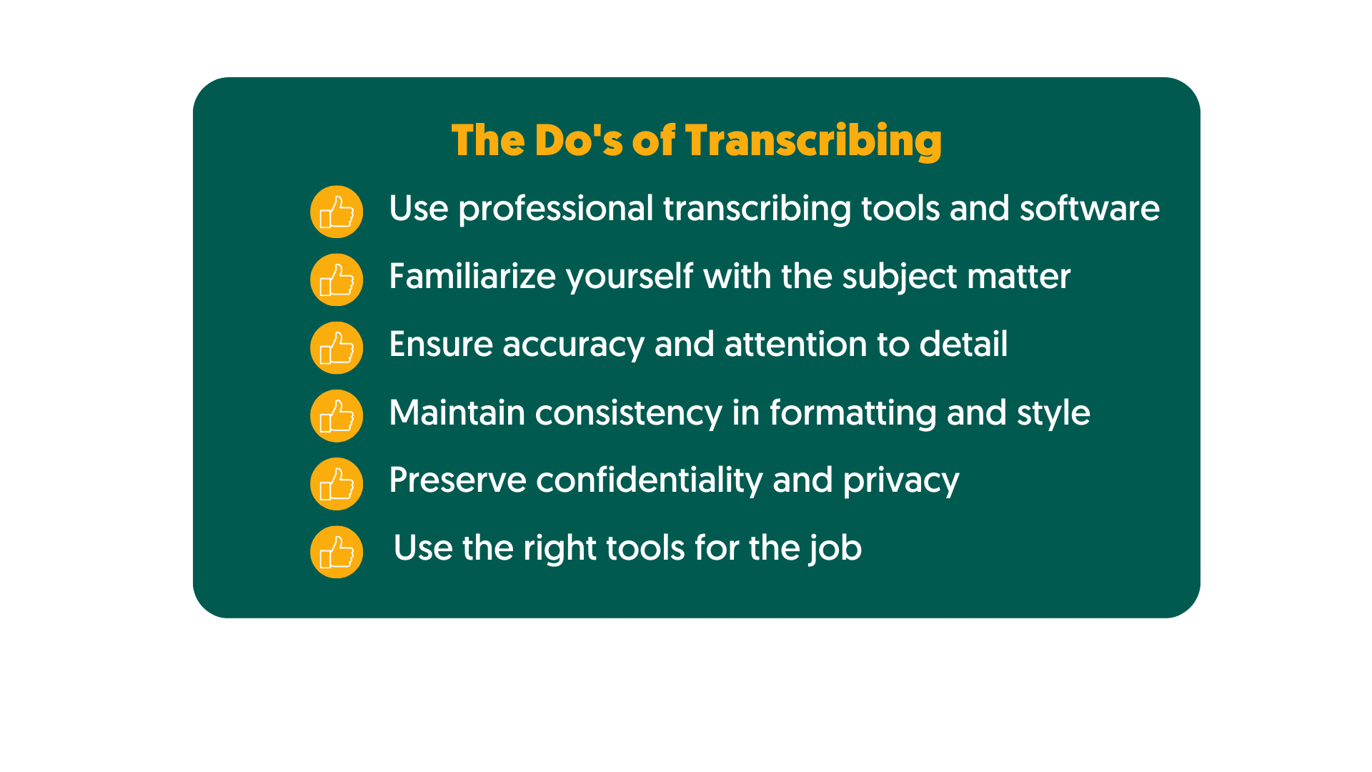 The Do's and Don'ts of Transcribing in a Newsroom | Amberscript